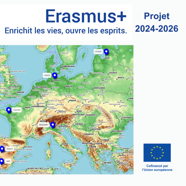 ERASMUS + - Projet 2024-2026 - Collège Noël du Fail de Guichen